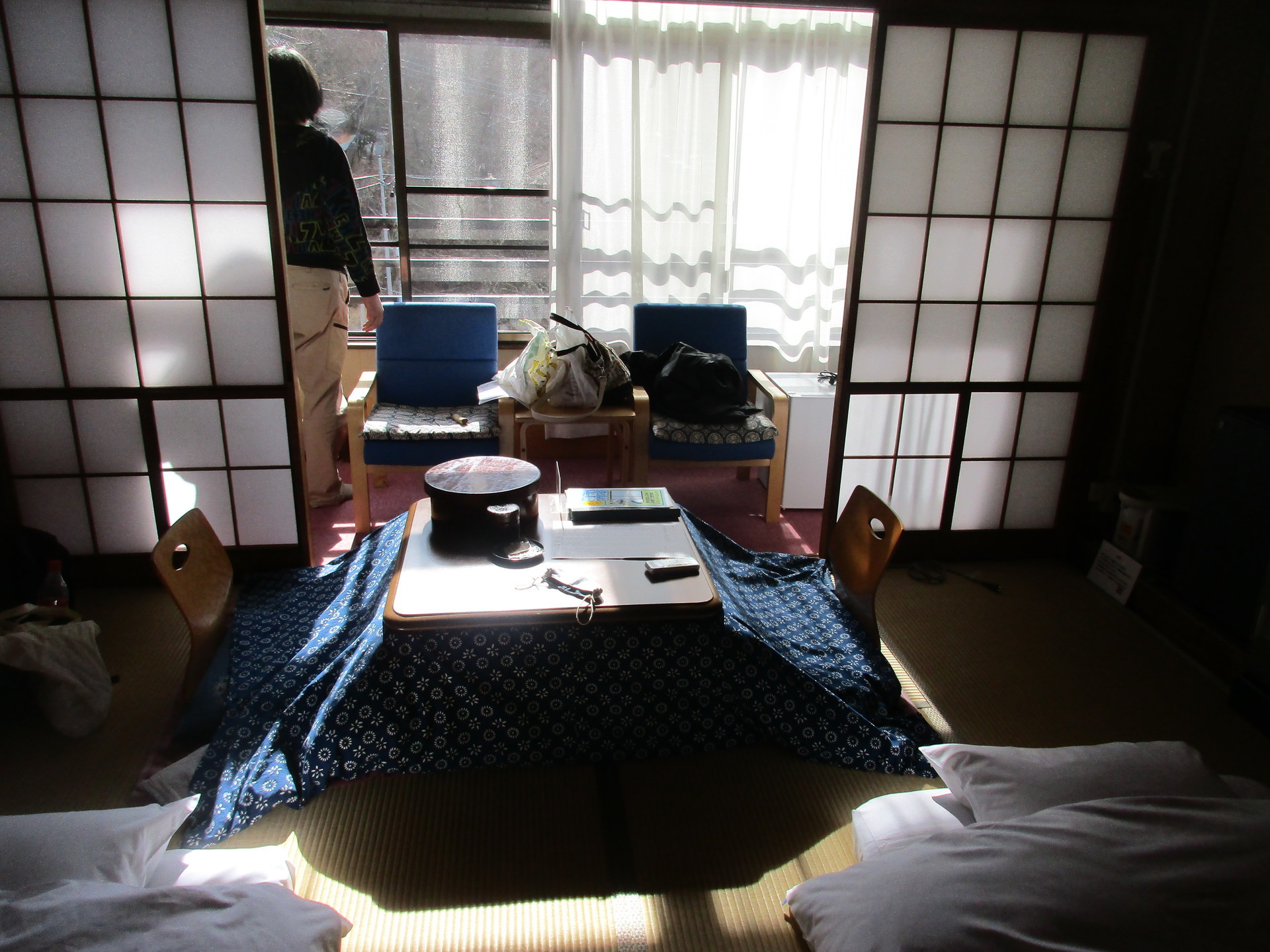 増富温泉 不老閣その1: さんかく畑